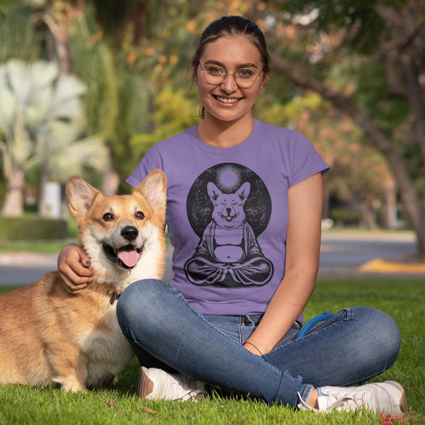 meditating-zen-corgi-at-peace-with-the-universe-cute-kawaii-dog-lover ...